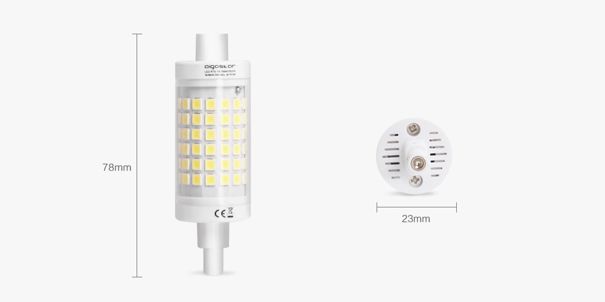 Żarnik LED Aigostar R7S 7W 78mm 700lm 6500K | Sklep internetowy SKORI LED